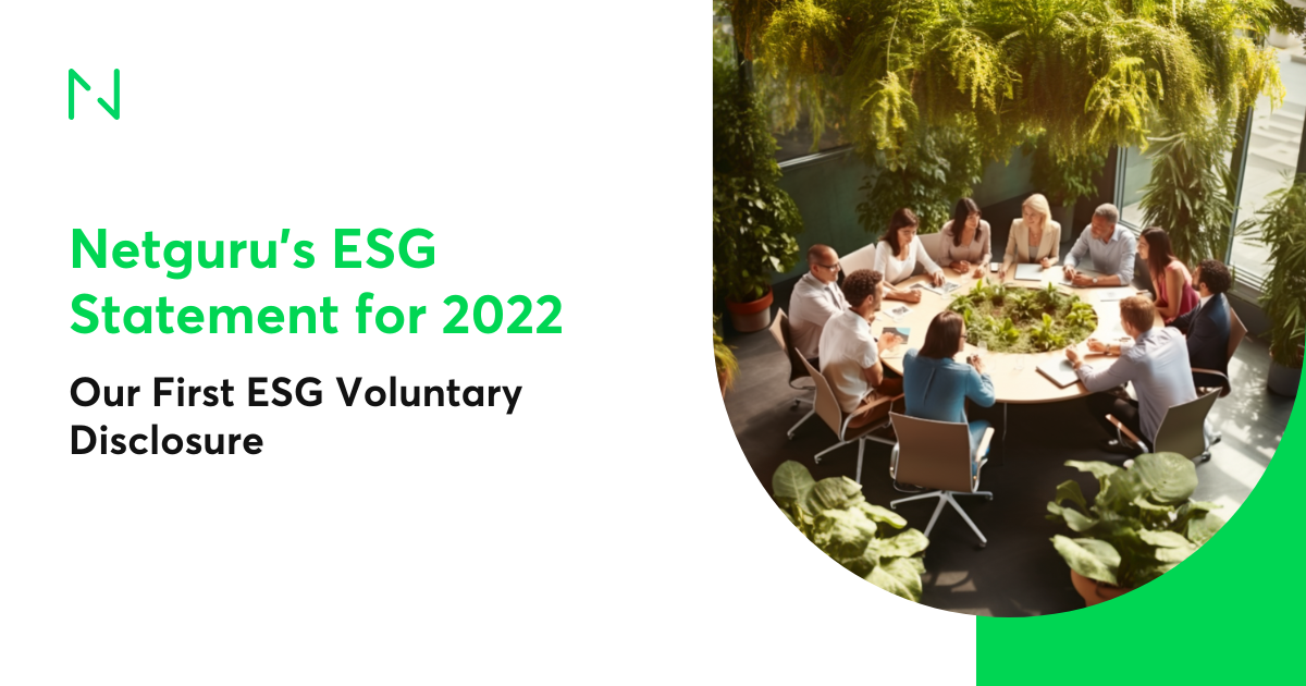 ESG Statement - Netguru’s commitment to ESG practices